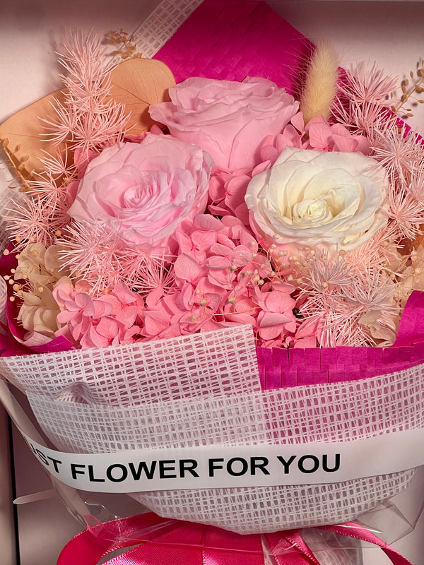 Medium Flower Bouquet - Pink Haze – Flowers Of The Flock